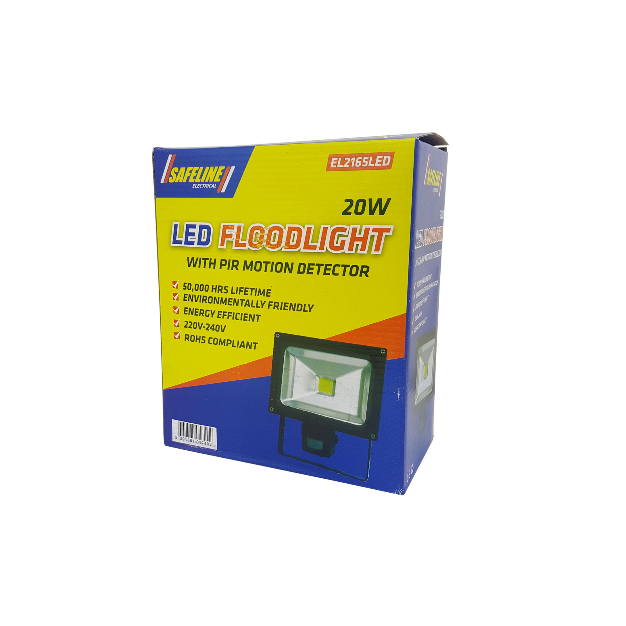 LED 20W LAMP C/W PIR SENSOR – Dynamite Hardware