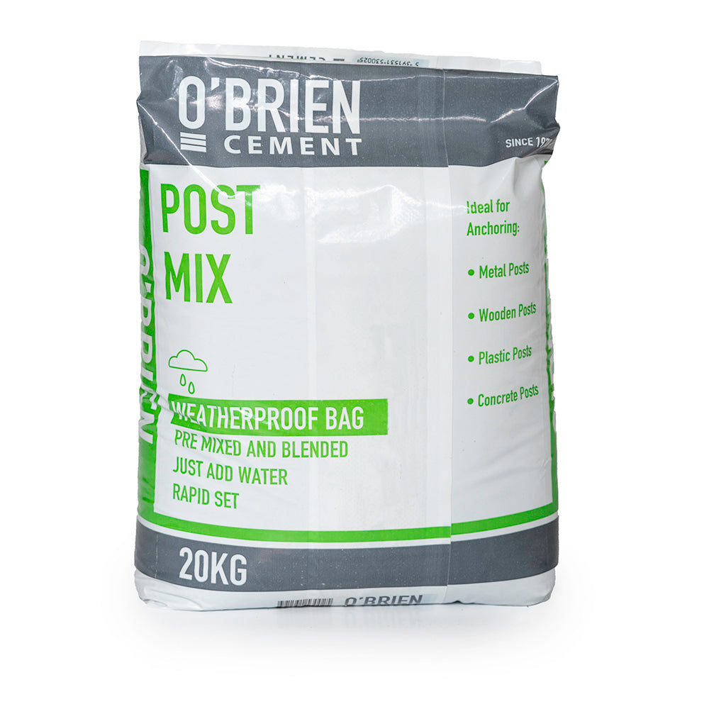 O'BRIENS POST MIX 20KG BAG – Dynamite Hardware