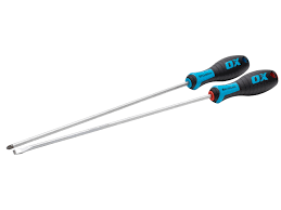 OX Pro 2 Piece Long Screwdriver Set - 300mm Length – Dynamite Hardware